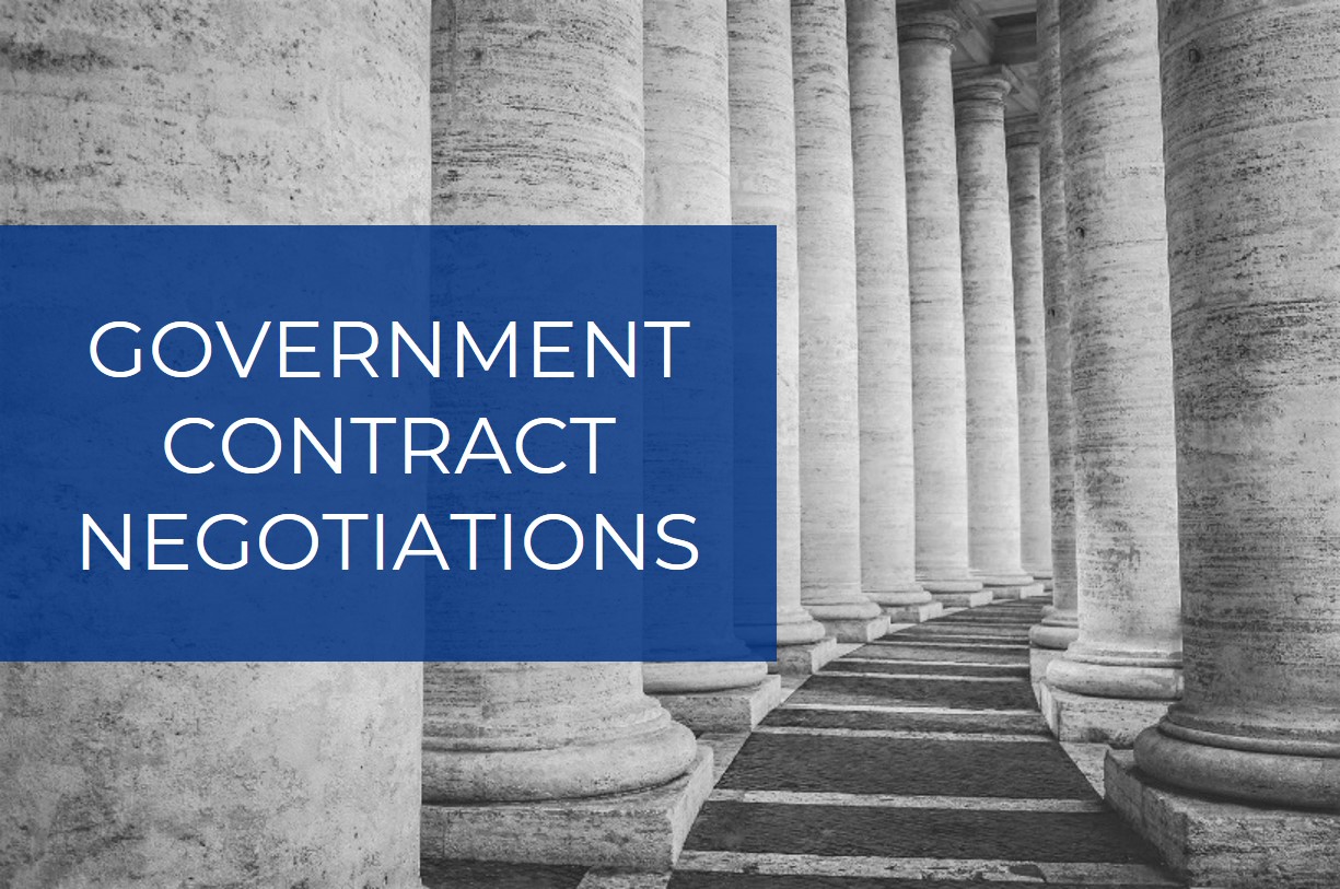 Contract Negotiations with the Federal Government