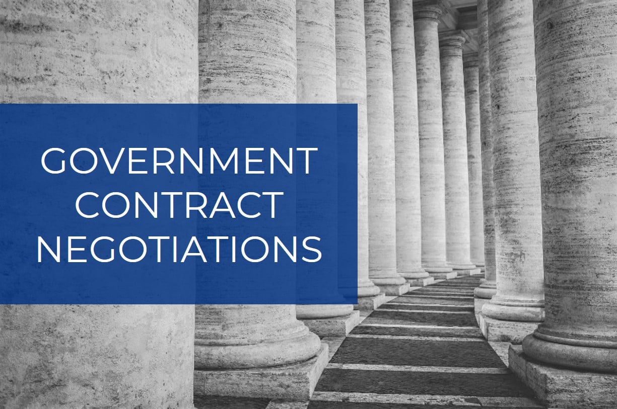 Contract Negotiations with the Federal Government